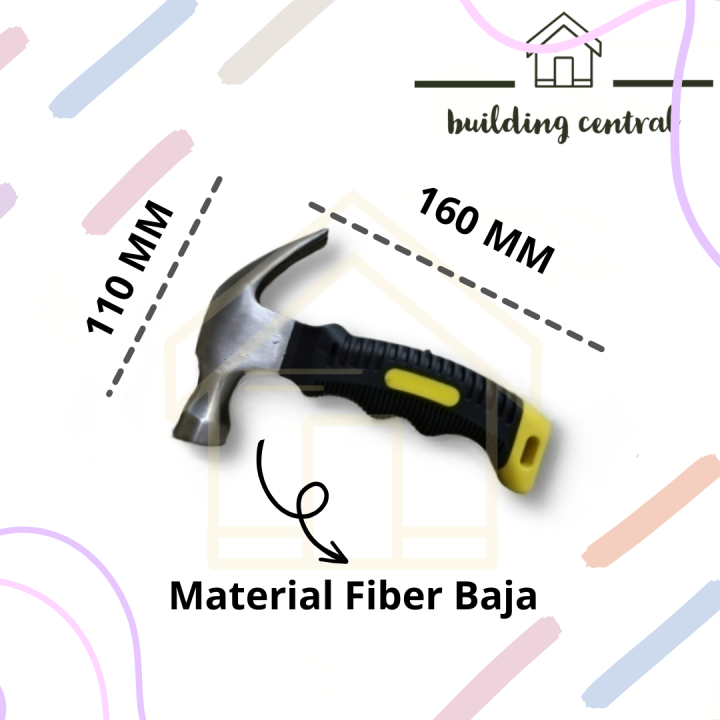 Palu Kambing Mini Kecil Gagang Fiber 8 Oz Pixel Tool | Lazada Indonesia