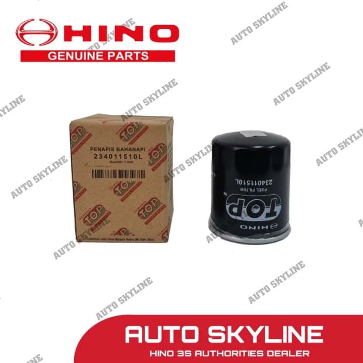 HINO 300 Series Fuel Filter 234011510L (WU600R/ WU710R/ WU720R/ GH1J ...