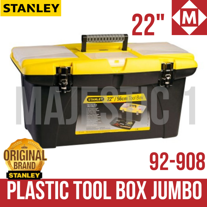 STANLEY PVC JUMBO Tool Box 22" (92-908) | Lazada PH
