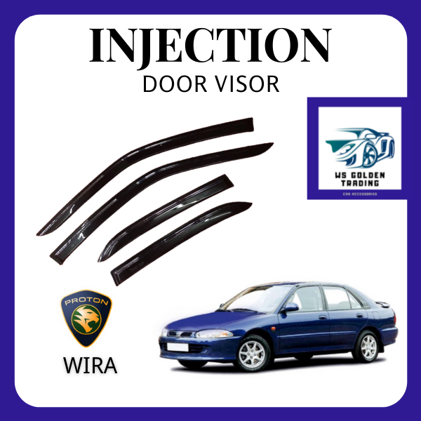 PROTON WIRA OEM High Quality Injection Door Visor ( 2.5 Inch Made in ...