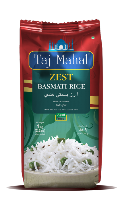 Taj Mahal Zest Basmati Rice 1kg | Lazada.co.th