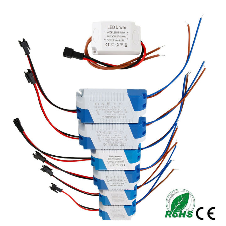 ERANPO 1W - 24W LED Driver AC to DC LED Recessed Ceiling Downlight ...