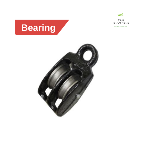 Double Sheave Cast Iron Steel Pulley Bearing Lifting Block /Takal Besi ...