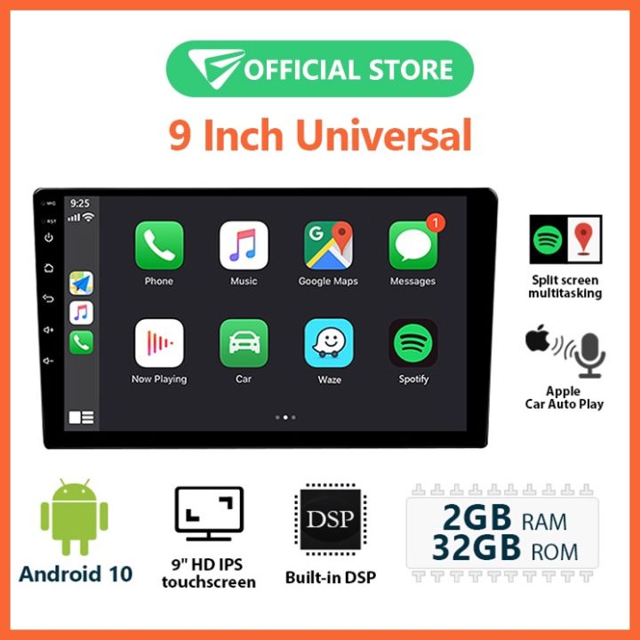 Eonon Android Car Player 9 inch IPS Touchscreen with Built-in Apple ...