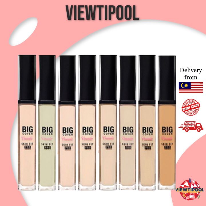 Etude House Big Cover Skin Fit Concealer PRO 7g - STOK TERSEDIA DI ...