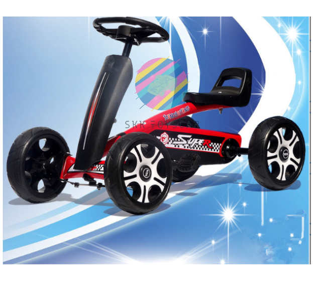 SKK-Children's go-kart, four-wheel bicycle, square rental, anti ...