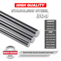 Stainless 304 Shafting Solid Round Bar Rod sizes 1/8", 3/16", 1/4", 3/4 ...