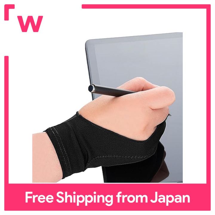 P.CREST Tablet Gloves Two Finger Tablet Anti-malfunction Liquid Tab Pen ...