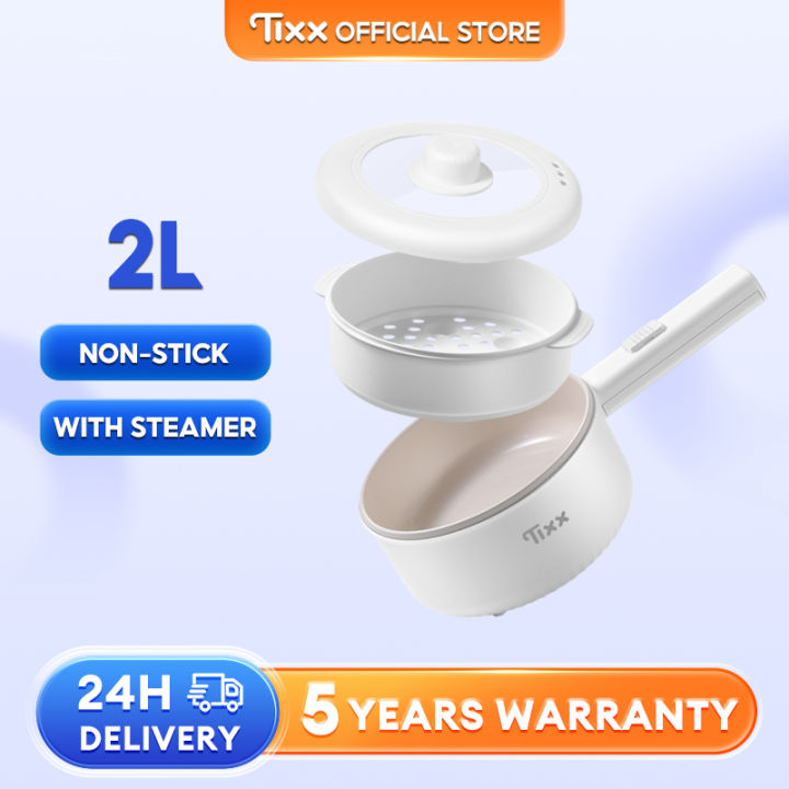 Tixx Electric Cooker Rice Cooker Small with Steamer Multi-Functional ...