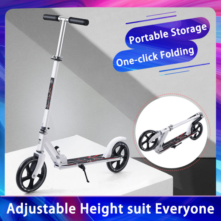 Mega Mall(Ready Stock) Foldable Kick Scooter For Adult Teenager And ...