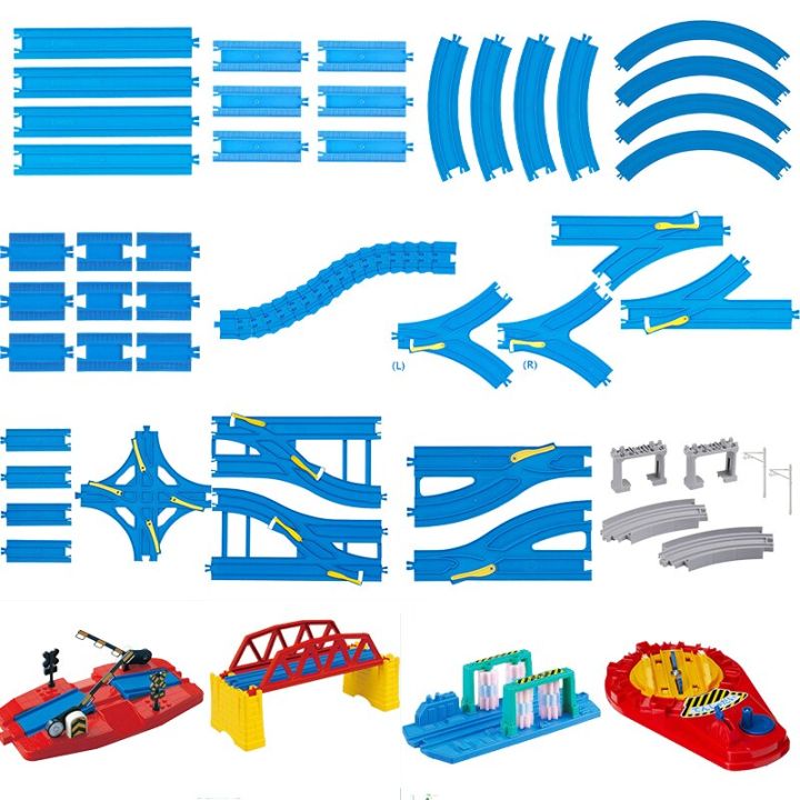 Takara Tomy Tomica Plarail 12 Designs Rail Model DIY Railway Toy Kids ...