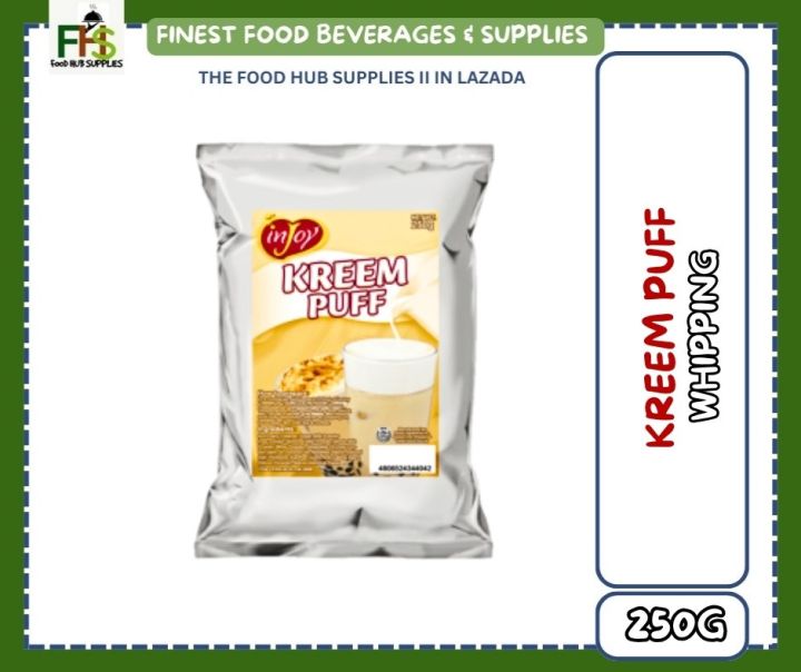 inJoy Kreem Puff Whipping Cream 250g | Lazada PH