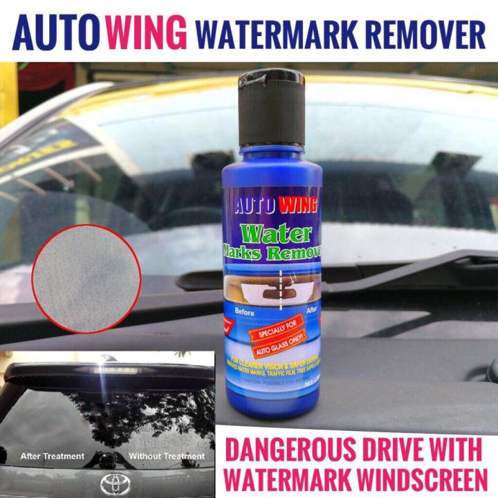 Auto Wing 120ml Car Windscreen Watermark Glass Cleaner Stain Mark ...