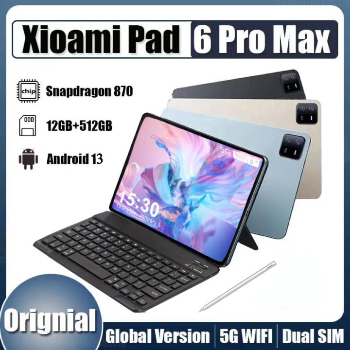 【3 years warranty】2024 Original Global Version Tablet Android Pad 6 Pro ...