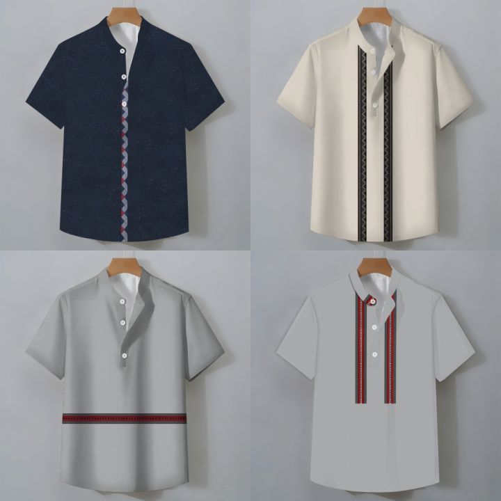 2025 New Deped Uniforms Henry Shirt Tuesday & Thursday Uniform For Male ...