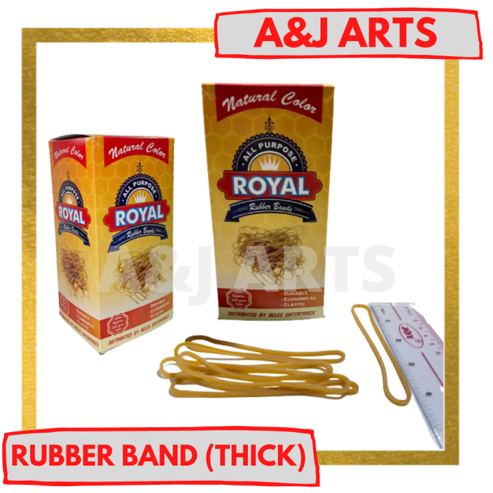 Rubber Band 50 grams 350grams Royal Joy 100% Rubber Band Thick Quality ...