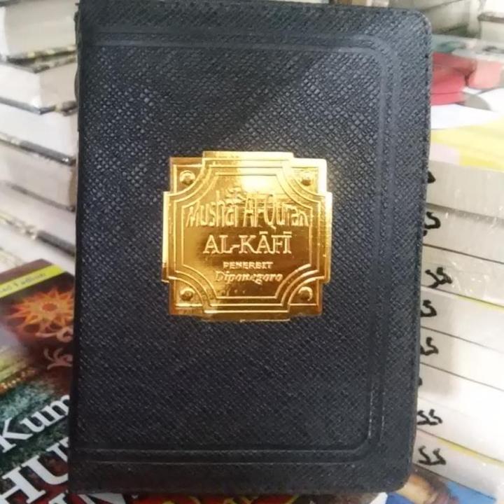 Al Quran Mini mudah dibawa dengan jaket kecil hitam resleting | Lazada ...