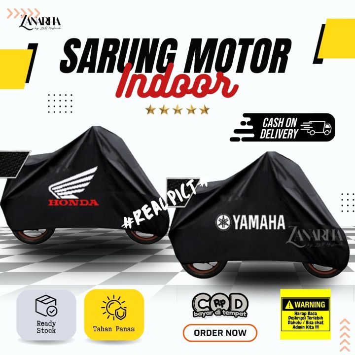 Sarung Motor Parasut Outdoor luar Ruangan Anti Debu Anti Panas ...