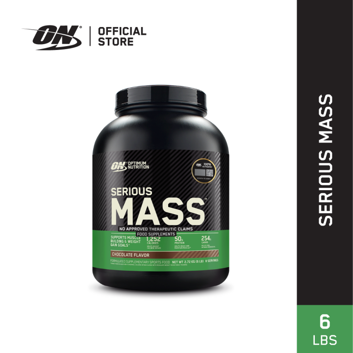 Optimum Nutrition Serious Mass Protein 6 lbs | Lazada Philippines