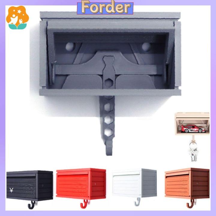 FORDER with Car Garage Car Garage Key Holder Wall Mount Easy to Install ...
