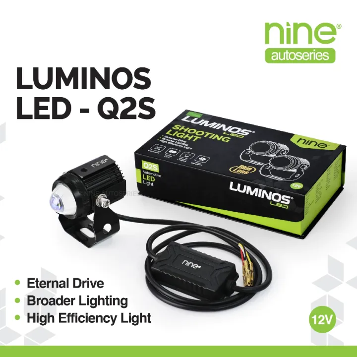 LAMPU LED SOROT D2 LASER SHOOTING LIGHT 2 WARNA 3 MODE MOTOR MOBIL - D2 ...