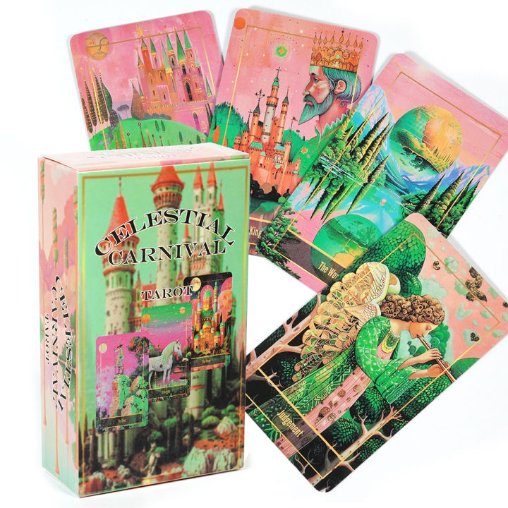 Celestial Carnival Complete With 78 Cards Indie Unique Oracle Deck For ...