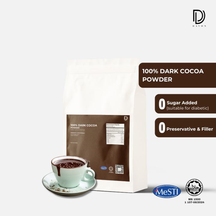 100% PURE DARK COCOA POWDER 500G PKT | Lazada