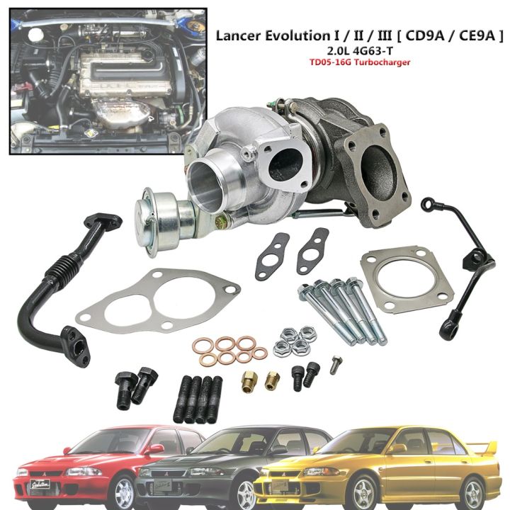 Turbo Turbocharger Pengecas Turbo Turbo For TD05-16G Mitsubishi Lancer ...