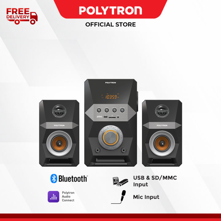 POLYTRON Multimedia Speaker PMA 9522 /B | Lazada Indonesia