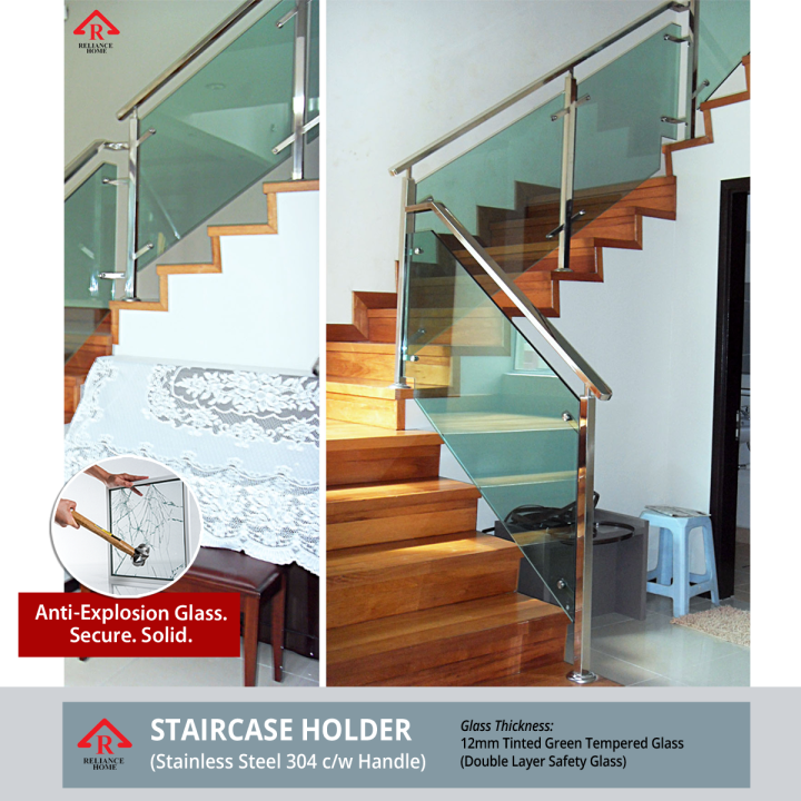 [PRE-ORDER] Staircase Glass, Staircase Holder, Stainless Steel 304 ...