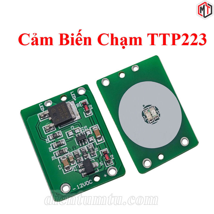 Module Cảm Biến Chạm Điện Dung TTP223 - 12VDC - Touch sensor | Lazada.vn