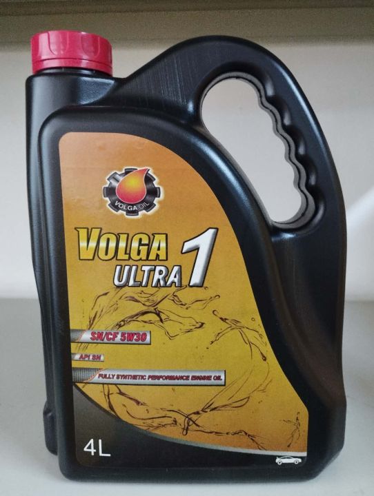 VOLGA OIL SN/CF 5W-30 4LITERS FULLY SYNTHETIC GASOLINE ENGINE OIL | Lazada PH