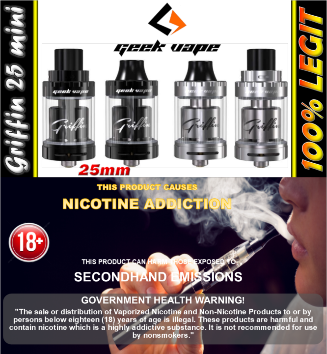 Geekvape Griffin 25 Mini RTA | Lazada PH