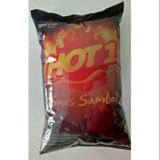 Saus bantal sambal hot one / chili sauce hot 1 berat 1 kg / sambal pilihan enak dan murah ...