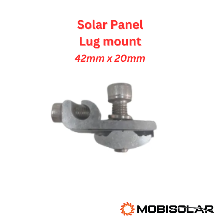 Solar Panel Aluminum Alloy Grounding Lug Mount 42mm x 20mm | Lazada PH