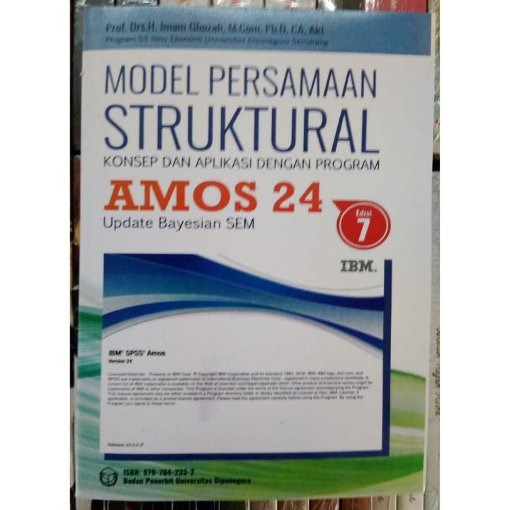 MODEL PERSAMAAN STRUKTURAL AMOS 24 KONSEP DAN APLIKASI DENGAN PROGRAM ...