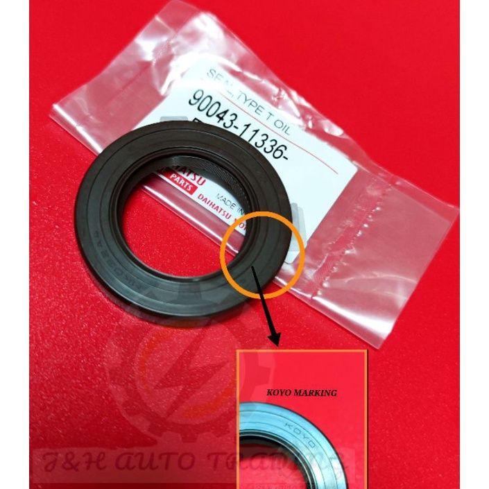 ORIGINAL PERODUA KOYO AUTO TOP CONVERTER OIL SEAL VIVA / ALZA / AXIA ...