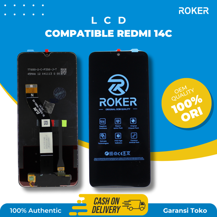 LCD TOUCHSCREEN XIAOMI REDMI 14C TS FULLSET BY ROKER | Lazada Indonesia