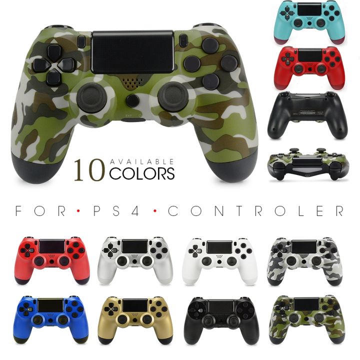 Joystick For PS4 Wireless Bluetooth-compatib Controller For Sony ...