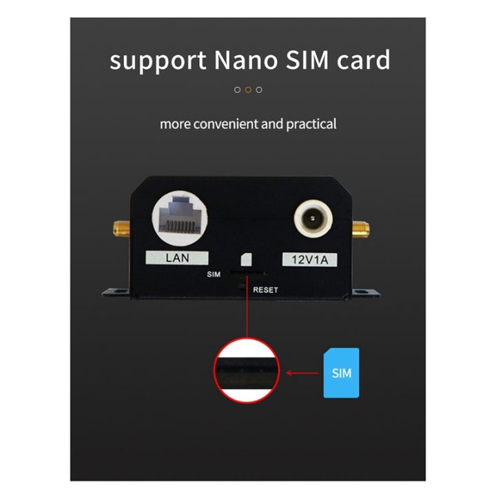 H927 Industrial Grade 4G Router 150Mbps 4G LTE CAT4 SIM Card Router ...