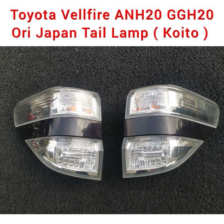 🇯🇵🇯🇵 Toyota Vellfire ANH20 GGH20 Tail Lamp / Rear Light / Lampu ...