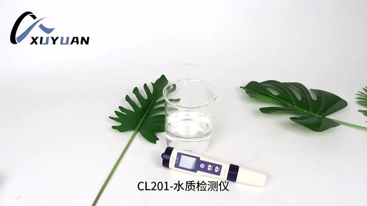 Residual Chlorine / Temperature and Conductivity Tester for Water ...