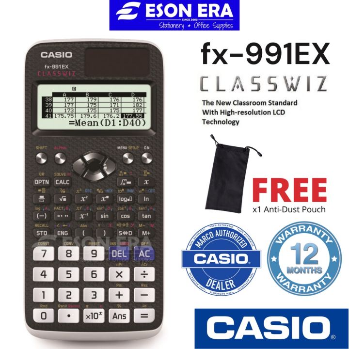 Casio Scientific Calculator fx-991EX Classwiz | Lazada