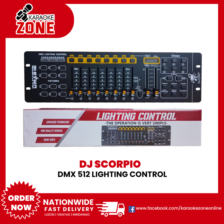 DMX 512 / DMX 192 Light Controller/ 192 Channel / LED Display / DMX ...
