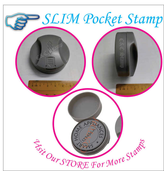 Rubber Stamp / Cop Bulat /Cop Syarikat / Company Stamp | Lazada