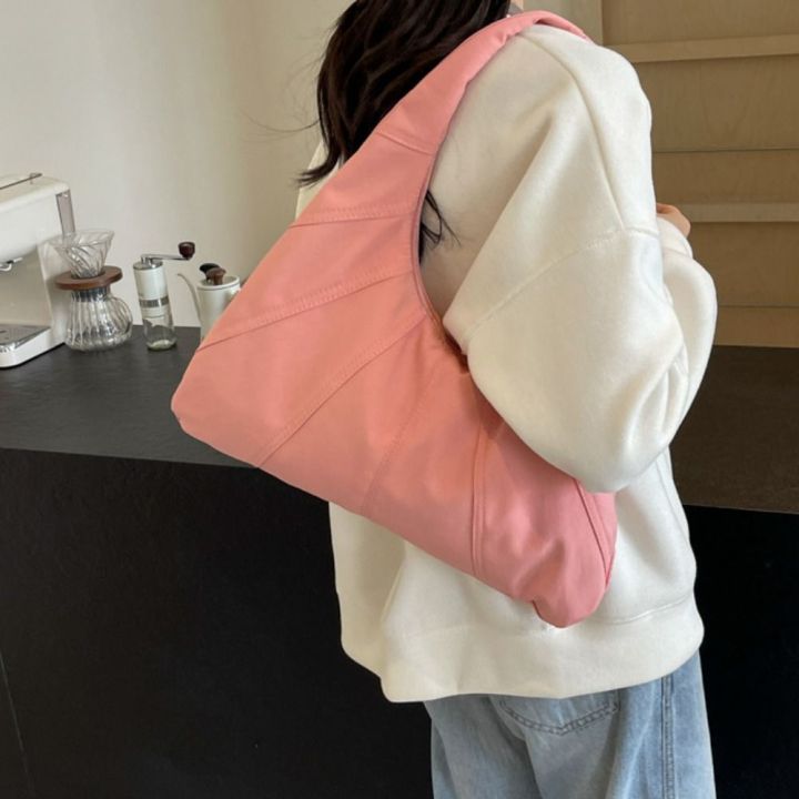 AI LIAN สีทึบทึบ กระเป๋าใต้วงแขน INS กระเป๋าโท้ท จุได้มาก กระเป๋าสะพาย ...