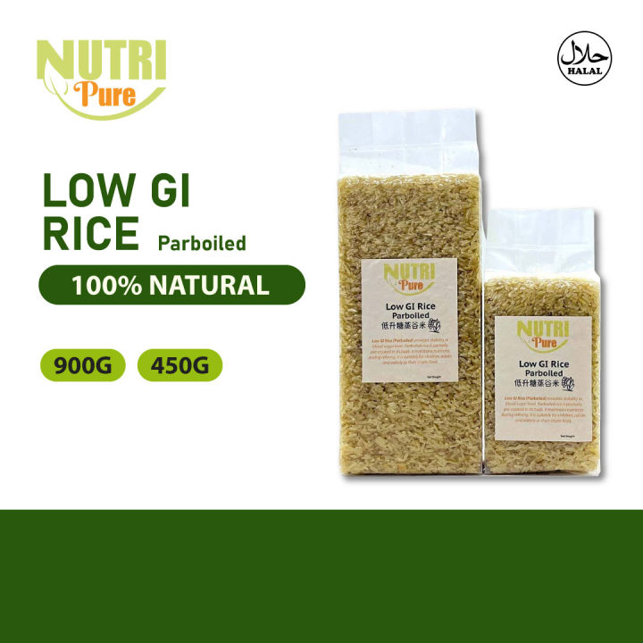 Nutri Pure Low GI Rice (Parboiled) | 低升糖蒸谷米 | Lazada