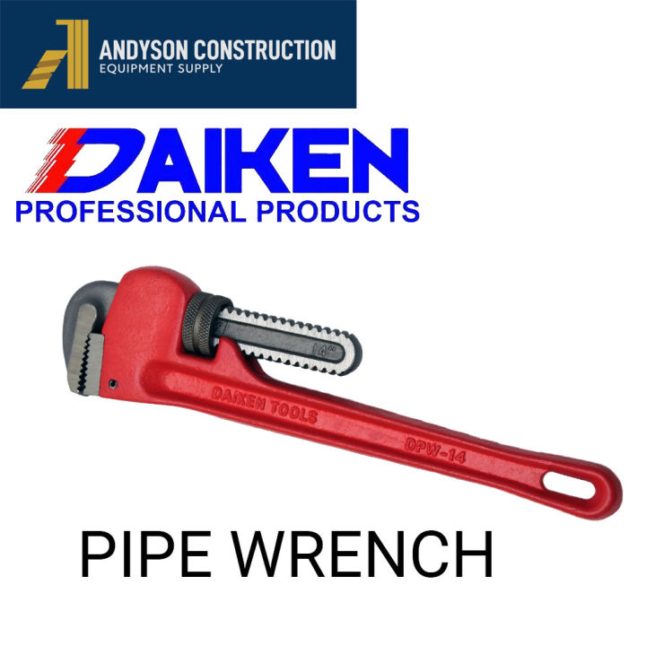 DAIKEN PIPE WRENCH | Lazada PH