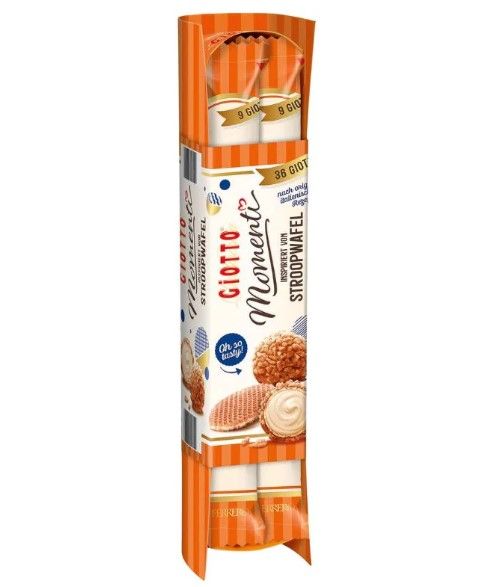 Imported from Netherlands: Ferrero Giotto "Stroopwafel" 4 x 9 Cookies ...