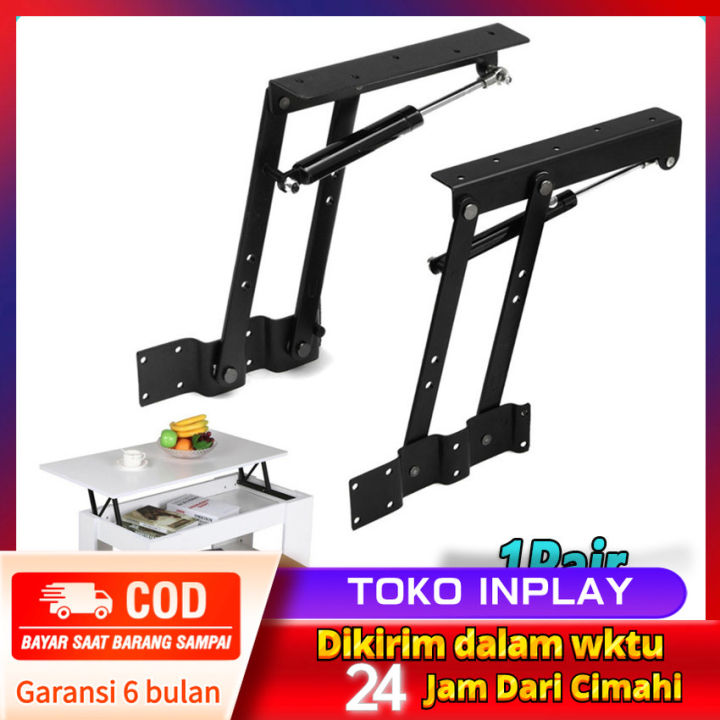 Engsel Hidrolik Coffee Table Lift Up and Down Meja Lipat Mechanic Naik ...